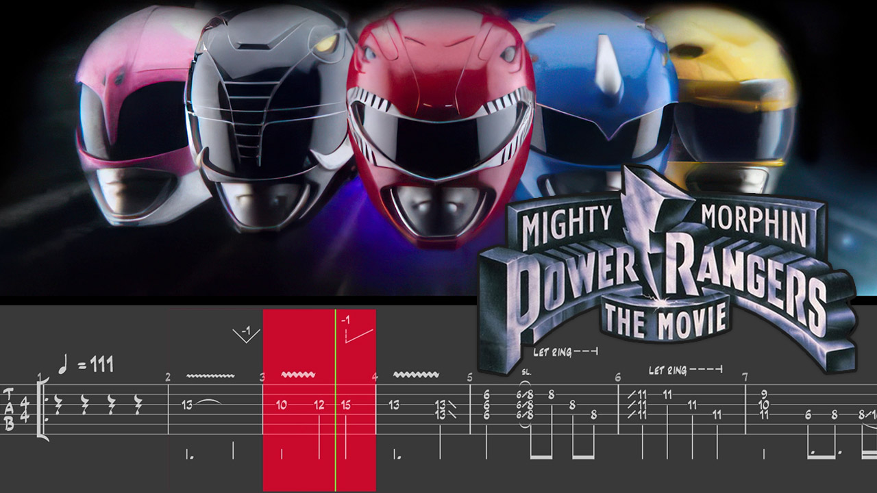 Power Rangers | The Movie Soundtrack Guitar Tab | Full Lesson Pack ...